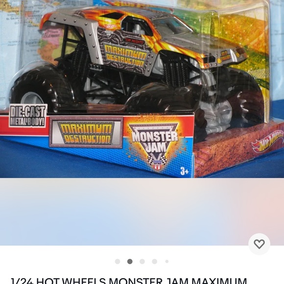 HOT WHEELS MONSTER JAM | Toys | Rare 20 Hot Wheels Monster Jam Tattoo ...